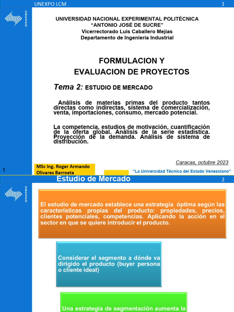 Tema 2do Proyecto UNEXPO (1) | PDF | Business | Ciencias económicas