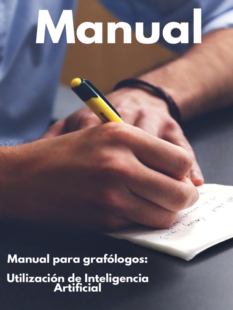 Manual para Grafólogos Utilización de Inteligencia Artificial | PDF ...