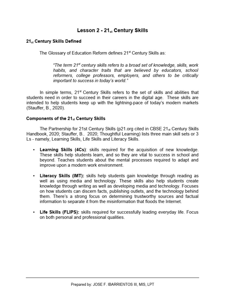 TTL 2-LESSON 3 | PDF | Information Literacy | Critical Thinking