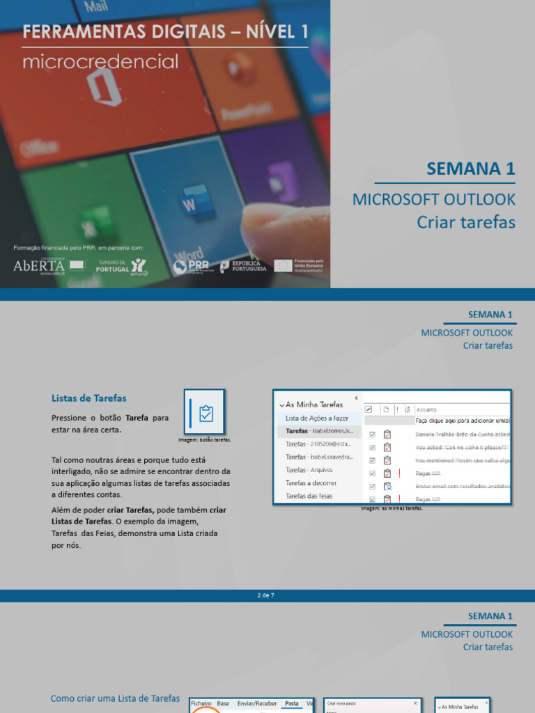 Criar Tarefas | PDF | Informática | Programas