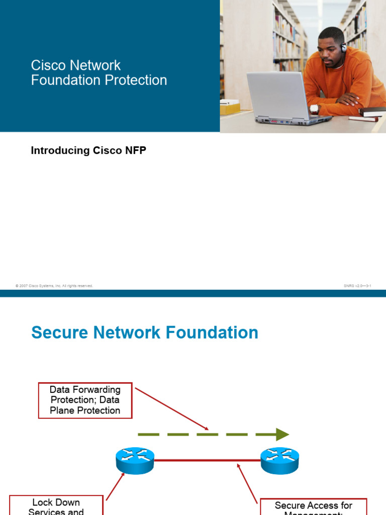 Secs03l01 Introducing Cisco Nfp Pdf Computer Network Telecommunications