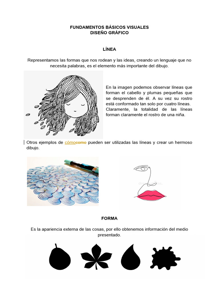 Fundamentos Básicos Visuales | PDF | Dibujo | Visión