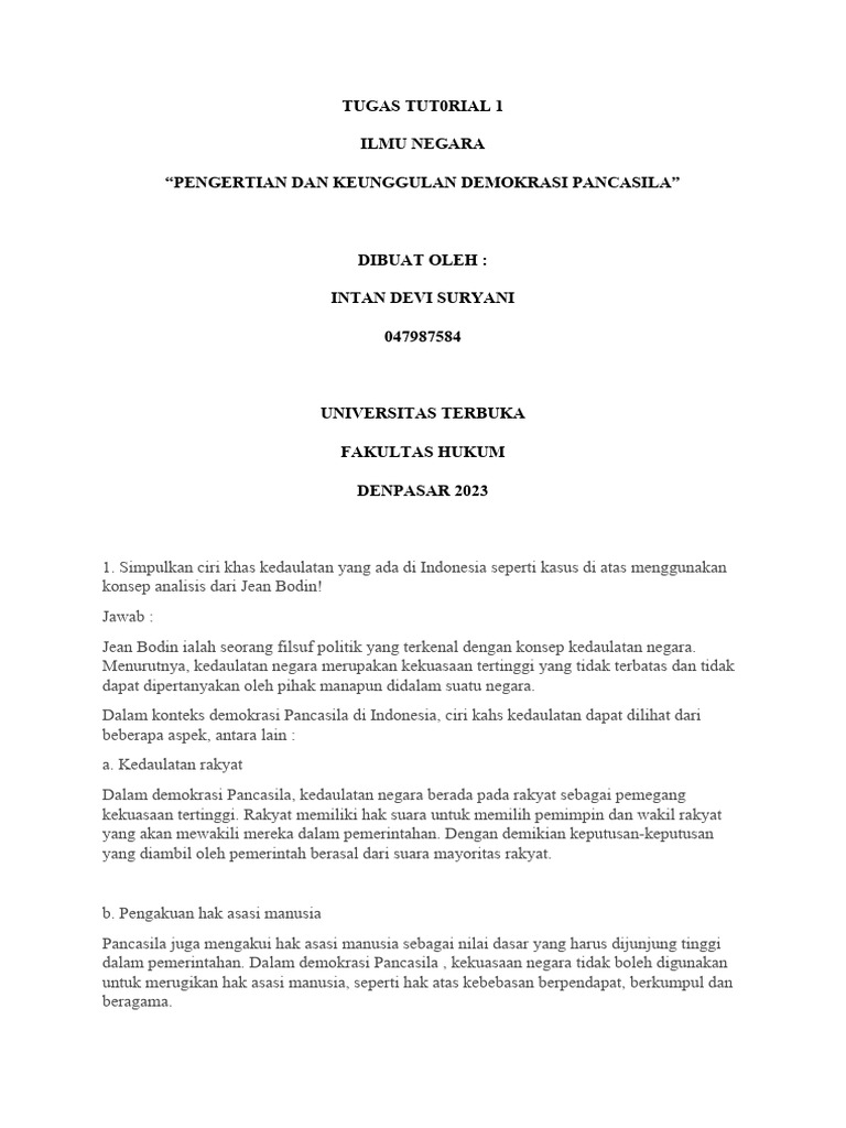 Tugas 2. Intan Devi Suryani | PDF