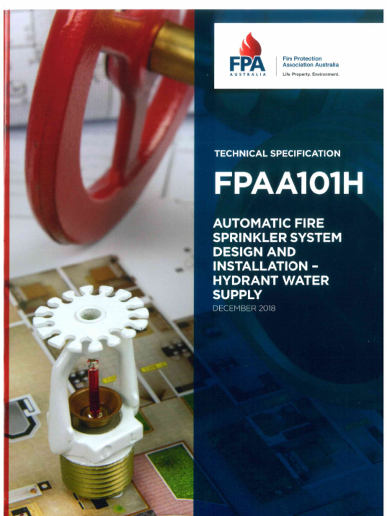 FPAA101H - Small System Combined Hydrant Sprinkler System | PDF