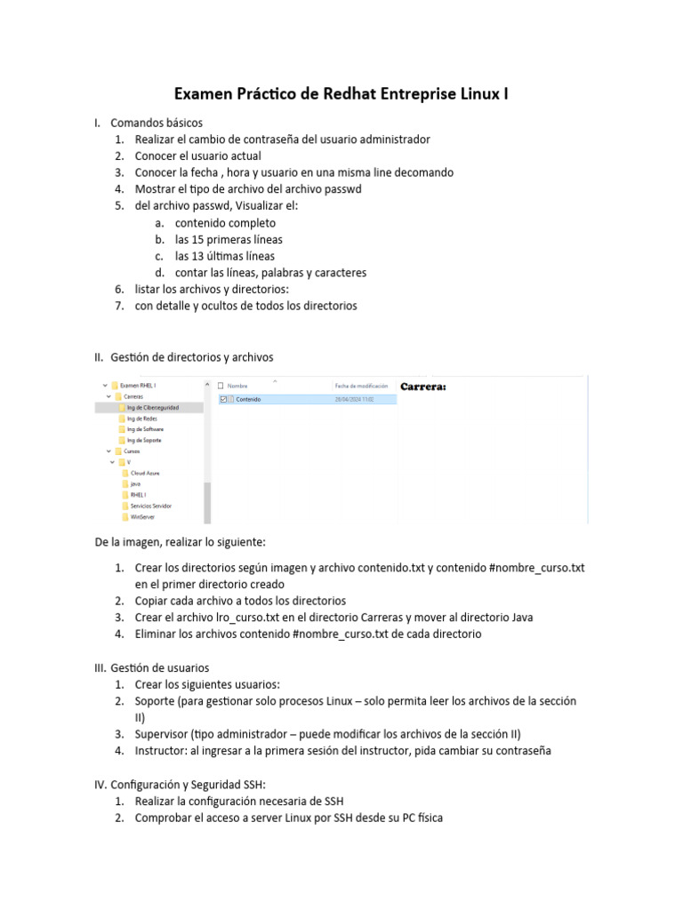 Exam Prac RHEL II | PDF