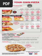 Panarottis Takeaway Menu 2024 | PDF | Sausage | Pizza