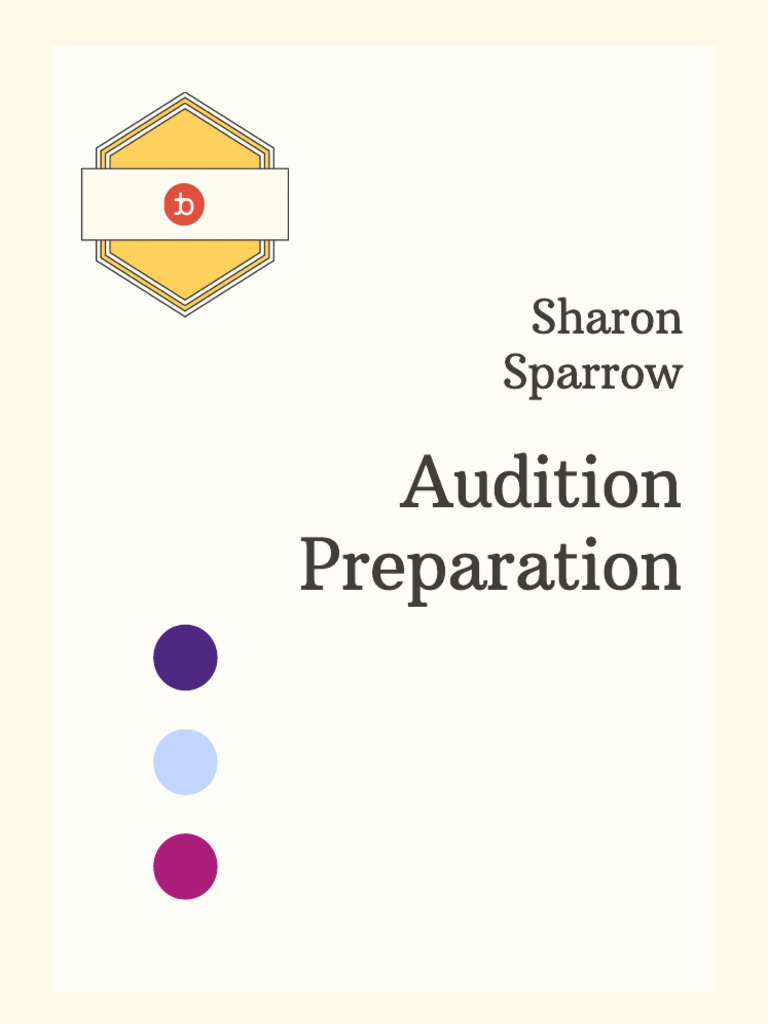 Audition Preparation Sharon Sparrow Tonebase Cello Workbook Pdf Orchestras Thought