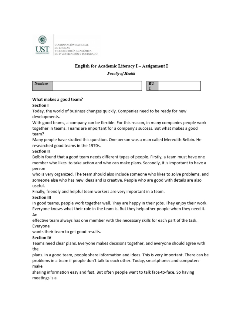 Assignment 1 ILA Health 2024 | PDF | Cognition Assignment 1 ILA Health 2024 | PDF | Cognition