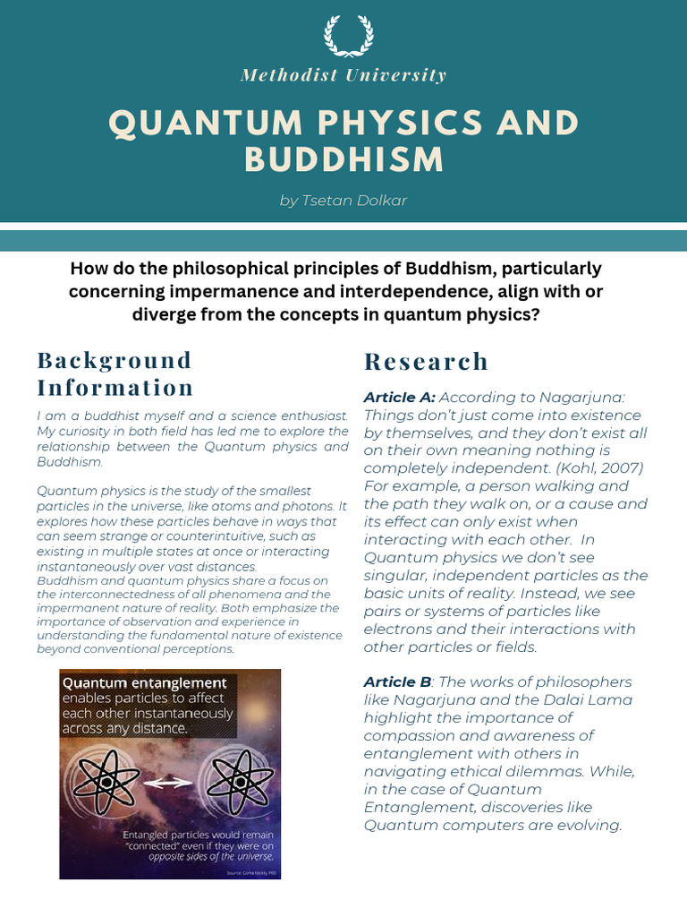 Quantum Physics Meets Buddhism | PDF | Quantum Mechanics | Physics
