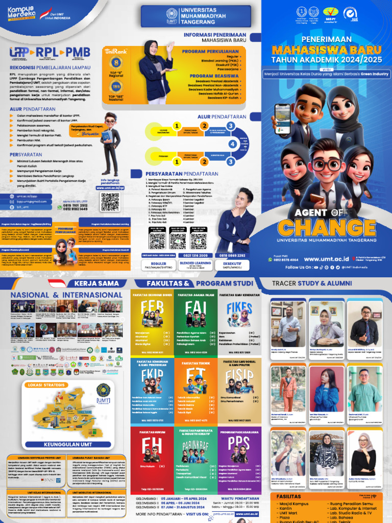 Brosur Umt 2024-2025 - Biaya Perkuliahan-Web | PDF