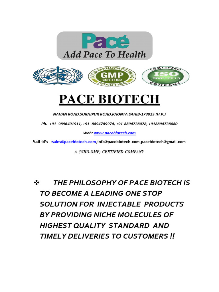 Pace Updated List | PDF | Magnesium | Drugs