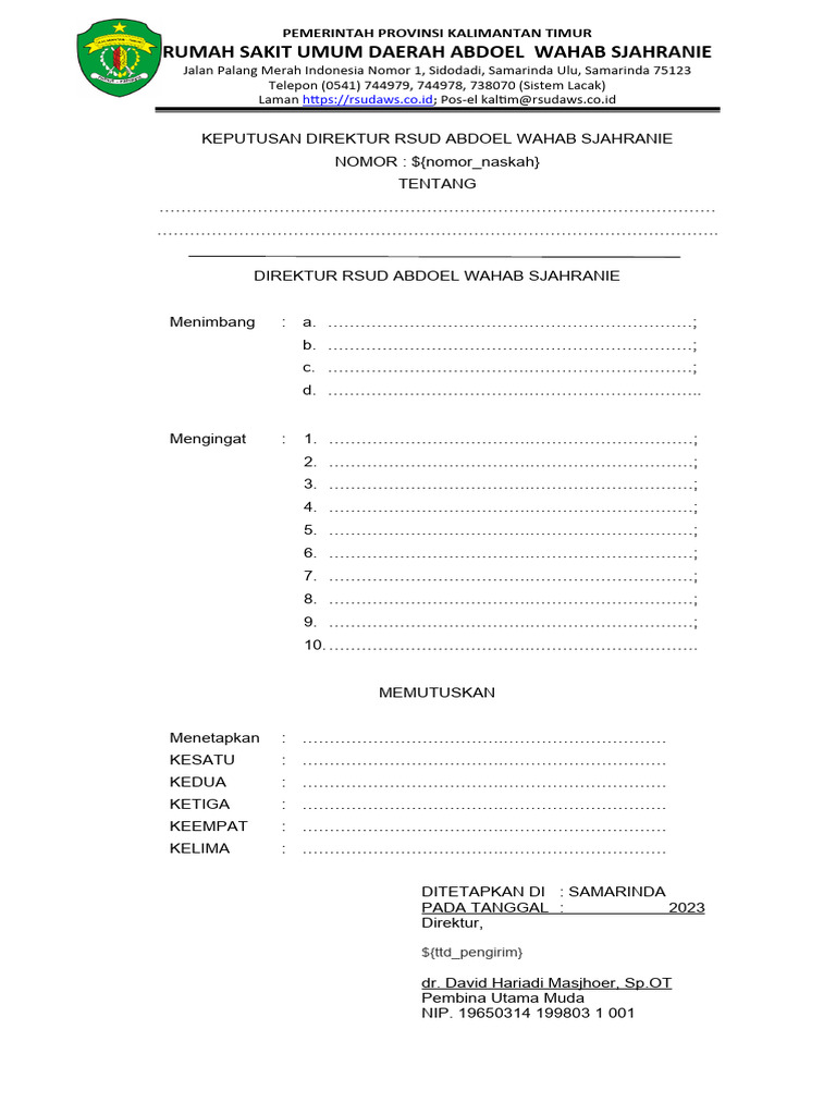 Template SK AWS 2023 | PDF