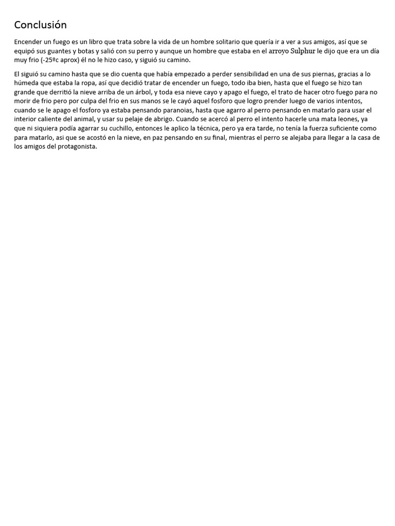 Encender Un Fuego | PDF | Ficción general Encender Un Fuego | PDF | Ficción general