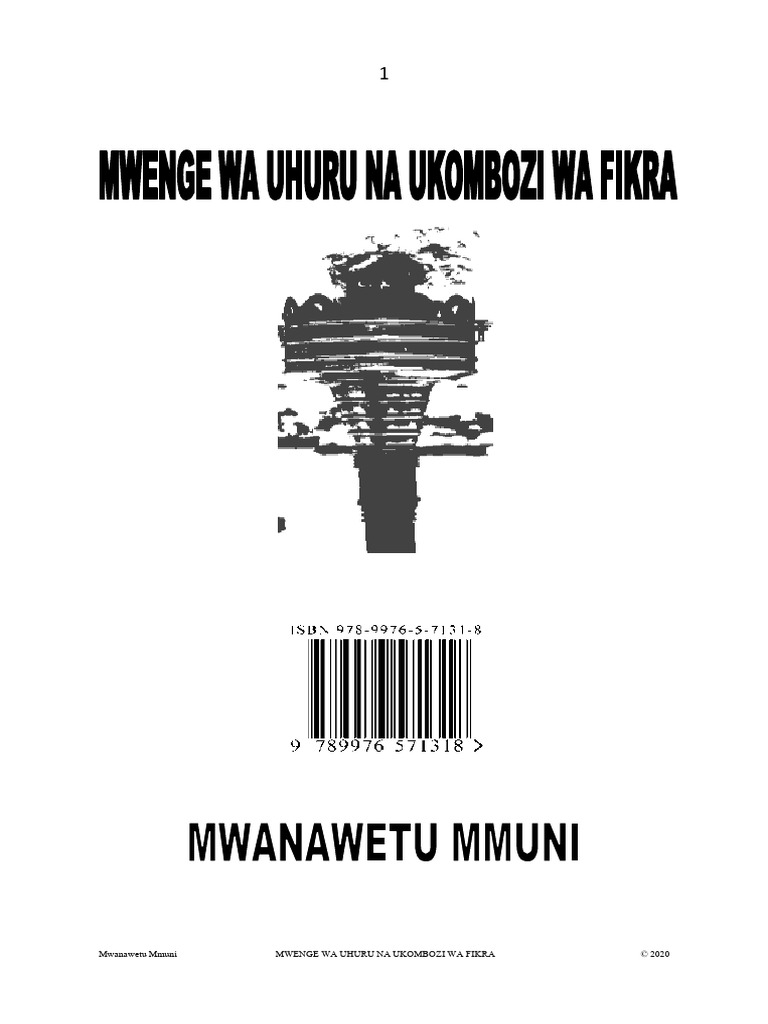 Mwenge Wa Uhuru Na Ukombozi Wa Fikra | PDF