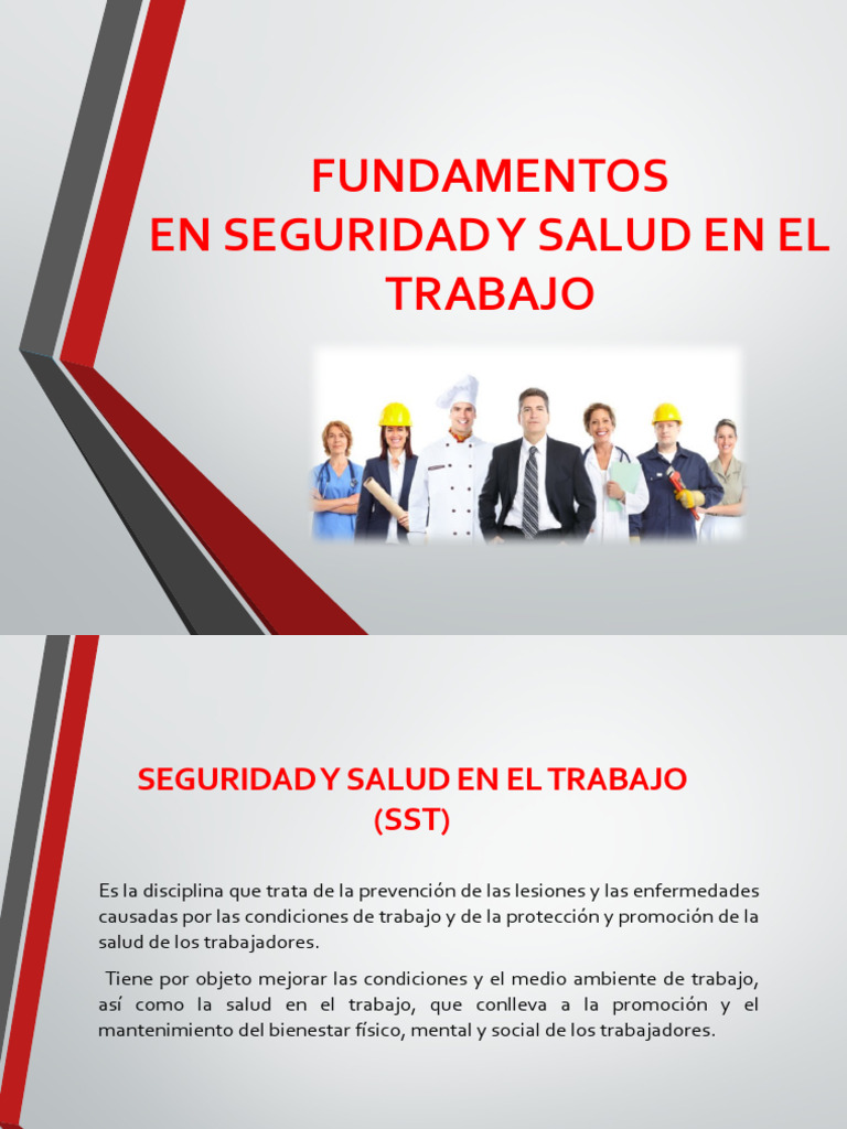 Fundamentos en Seguridad y Salud en El Trabajo | PDF