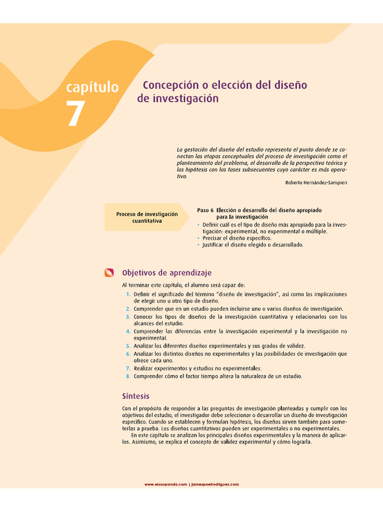 Diseño de Investigacion - Sampieri | PDF