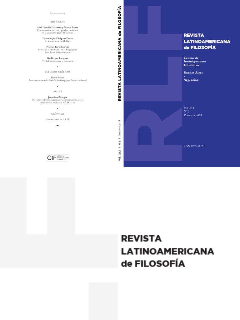 RLF 2015 2 | PDF | Teorema | Teoría