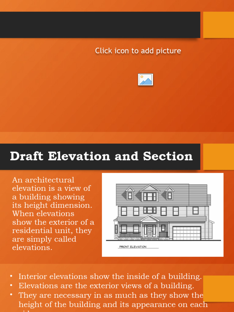 Draft Elevation and Section | PDF | Window