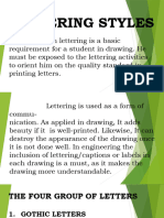 Module 3 - Lettering | PDF | Letter Case | Serif