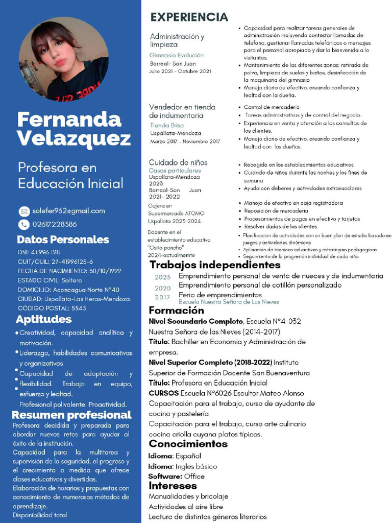 Currículum Corporativo Minimalista Azul Marino - 20240408 - 224735 ...
