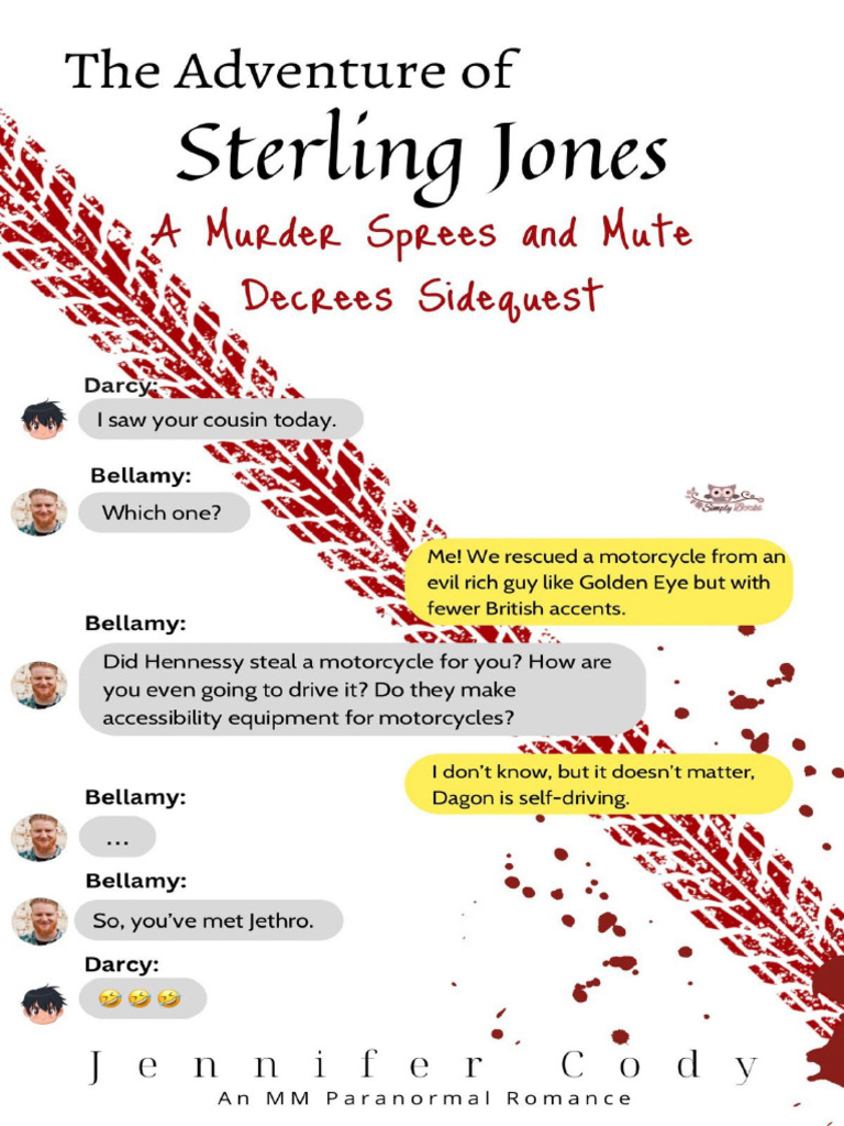 The Adventure of Sterling Jones A Murder Sprees and Mute Decrees ...