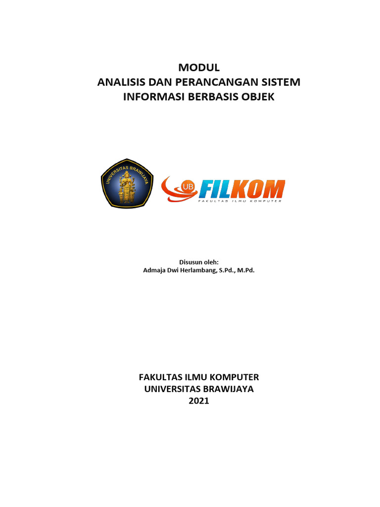 8 ADSI Analisis Dan Perancangan SI Final | PDF