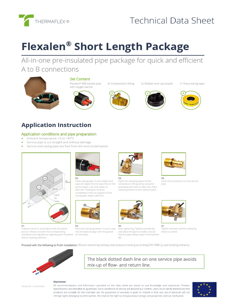 Instruction Short-Length-Package v1 EU | PDF | Pipe (Fluid Conveyance ...