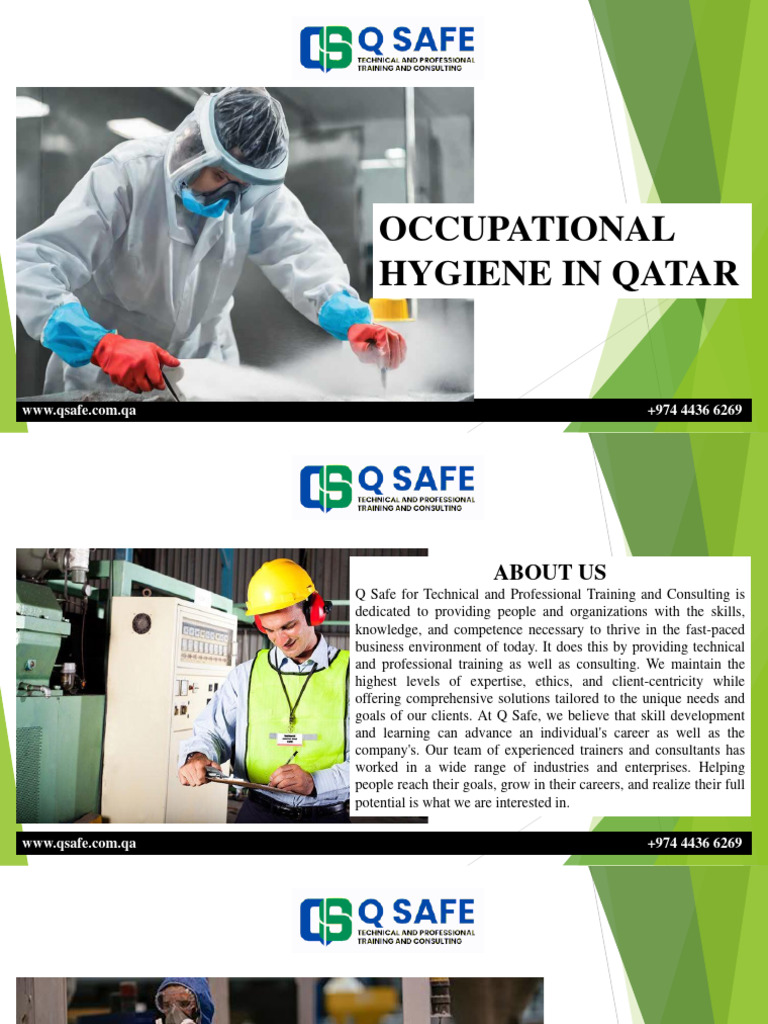 Occupational Hygiene in Qatar | PDF | Occupational Hygiene | Hygiene