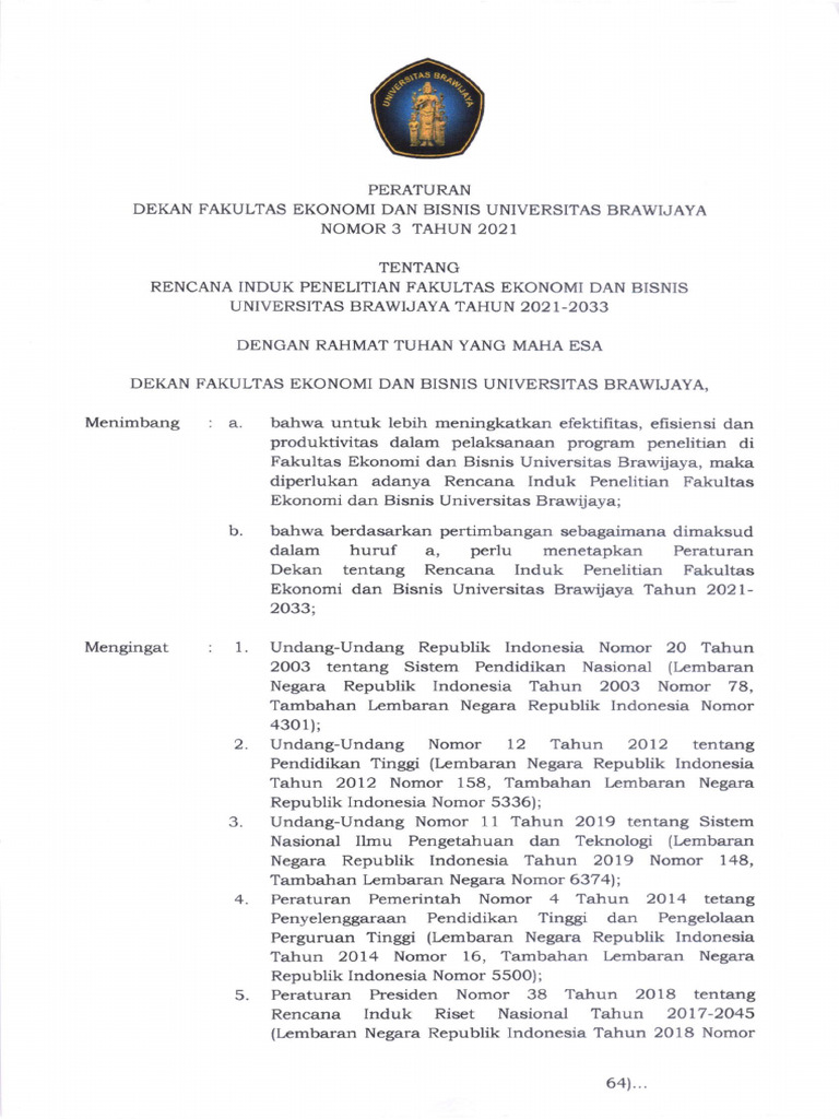 Perdek RIP FEB UB 2021 2033 1 | PDF