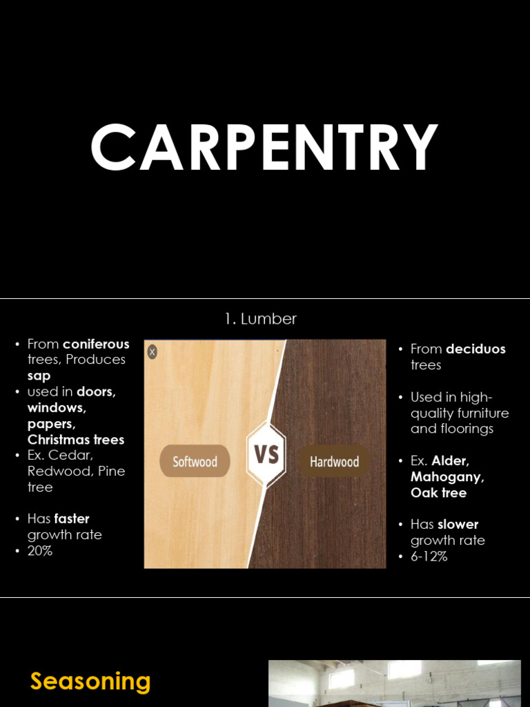TCC Ia Carpentry | PDF