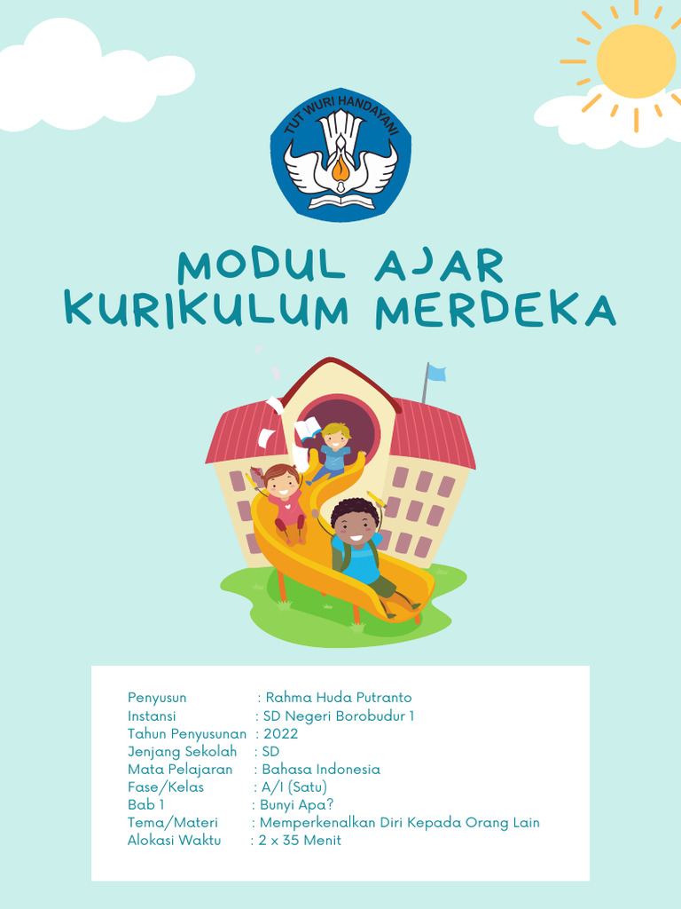 Modul Ajar Dan Bahan Ajar - Kurikulum Merdeka - Kelas 1 - Bab 1 - Rahma ...