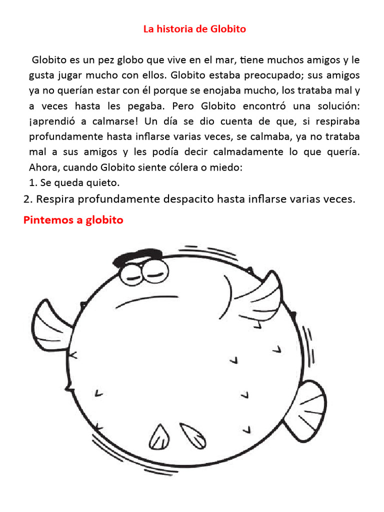 ficha La historia de Globito | PDF