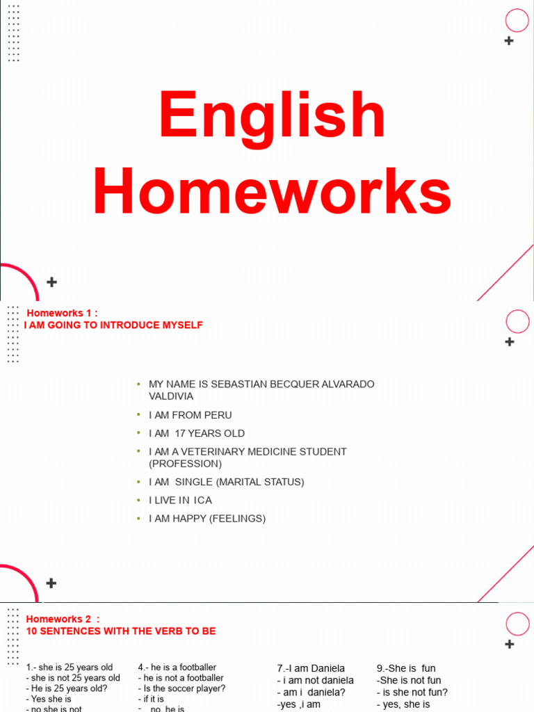Tareas de Ingles | PDF
