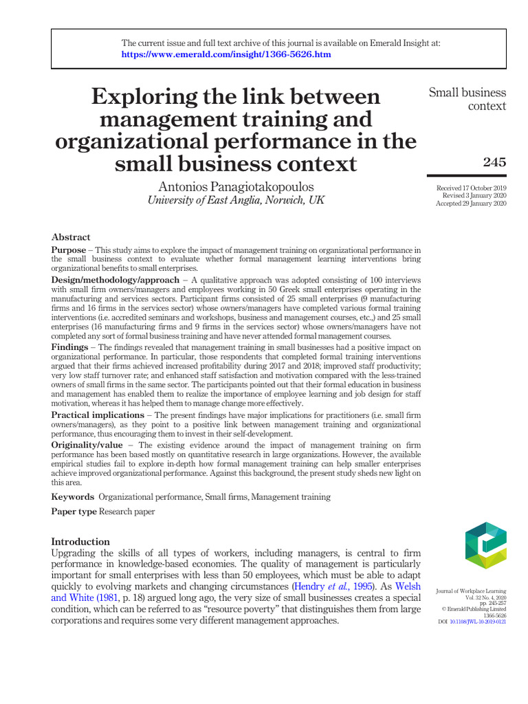 Article 6 | PDF | Employment | Turnover (Employment)