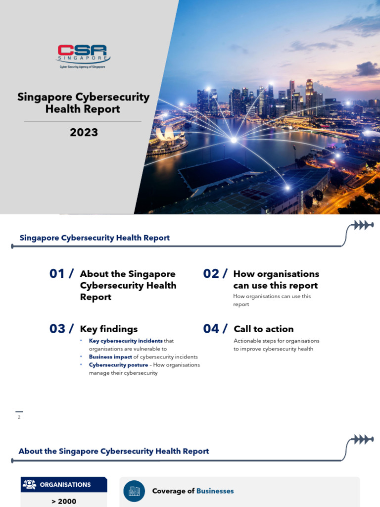 csa-singapore-cybersecurity-health-report-2023 | PDF | Computer ...