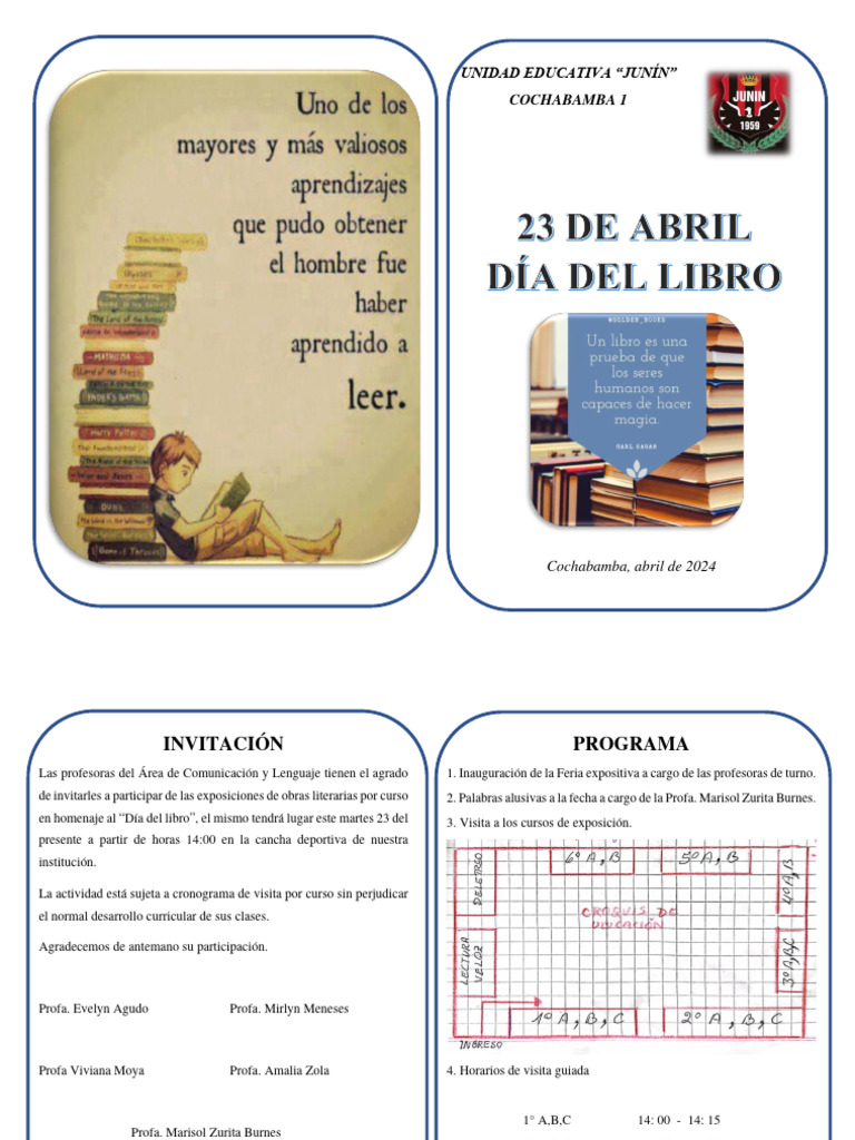 Feria Del Libro - Programa | PDF
