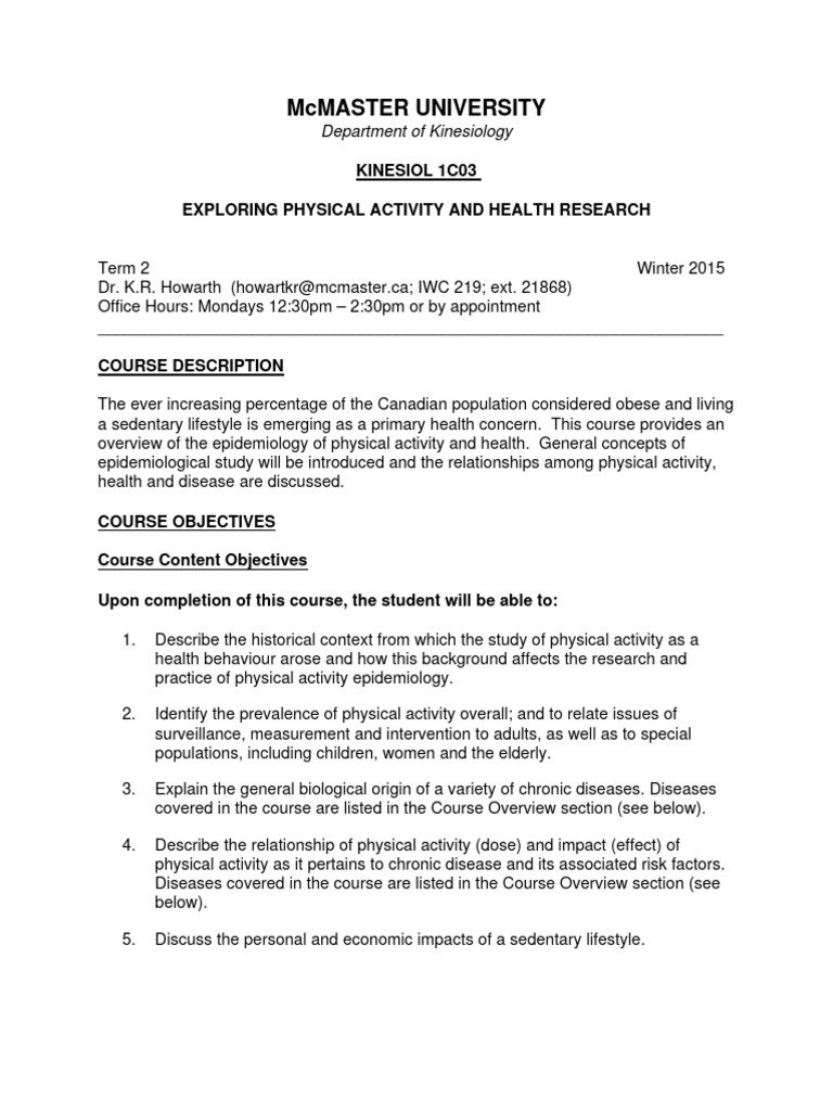 1C03 Outline Winter 2015 | PDF | Academic Dishonesty | Turnitin