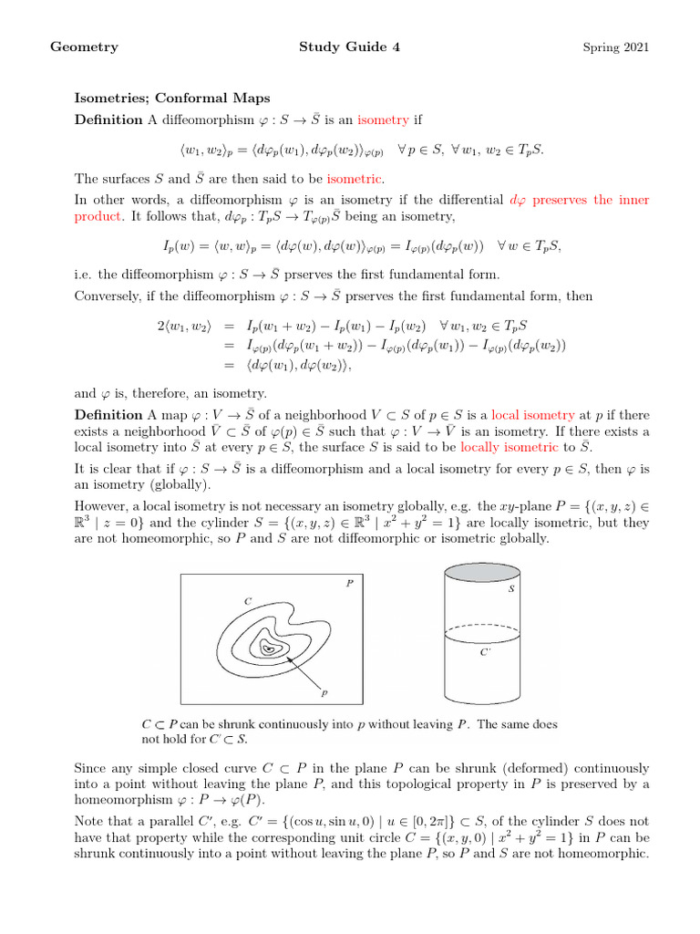 2021 Geometry Study Guide 4 | PDF | Applied Mathematics | Mathematical ...