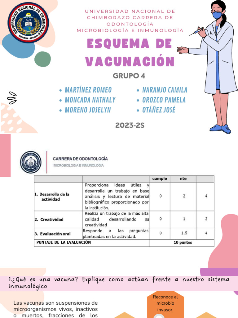 GRUPO N°4_3A_TAREA 3.1. VACUNAS | PDF | Influenza | Virus