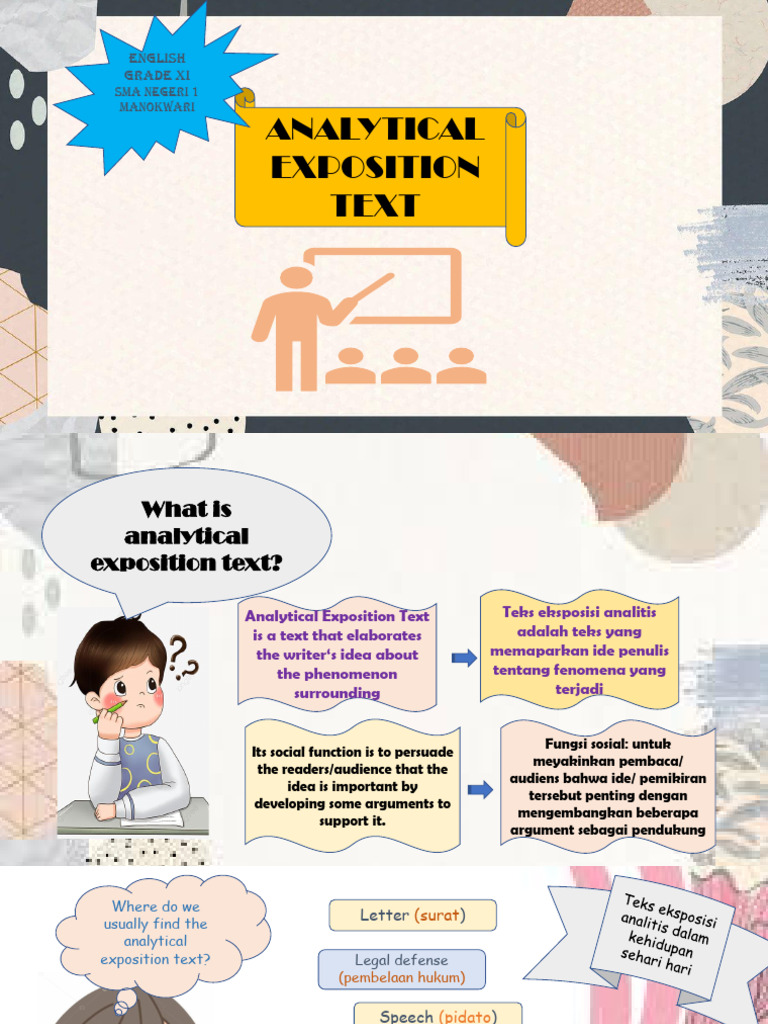 Analytical Exposition PPT New | Download Free PDF | Language Families ...
