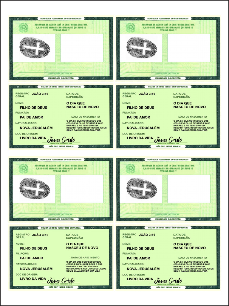 Identidade Do Cristão | PDF