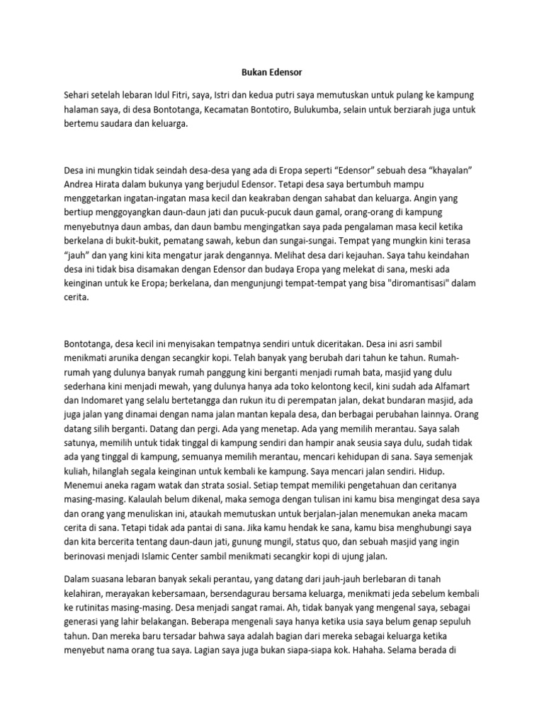 Bukan Edensor-WPS Office | PDF