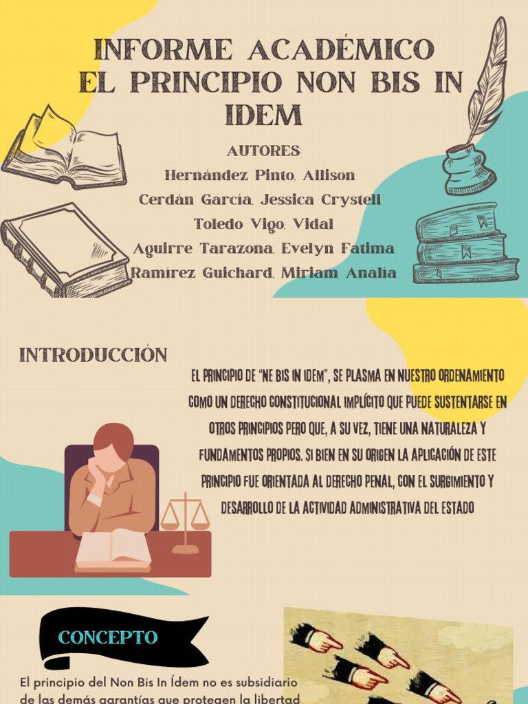 (Nom Bis in Idem) | PDF