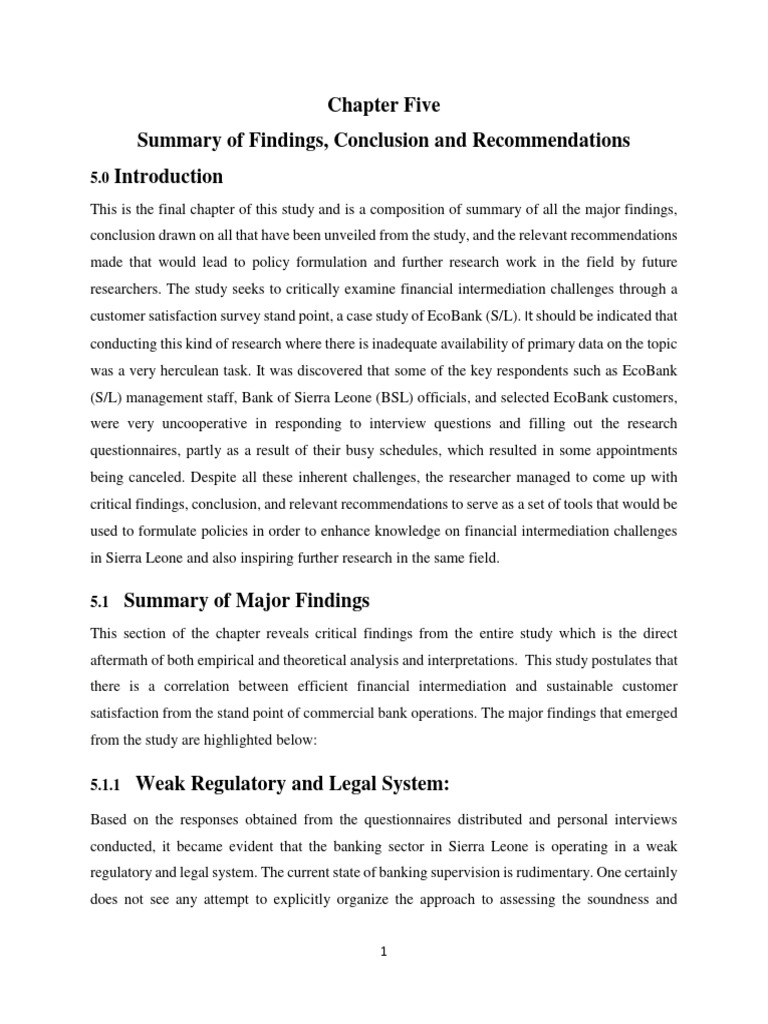 Chapter Five | PDF | Banks | Infrastructure