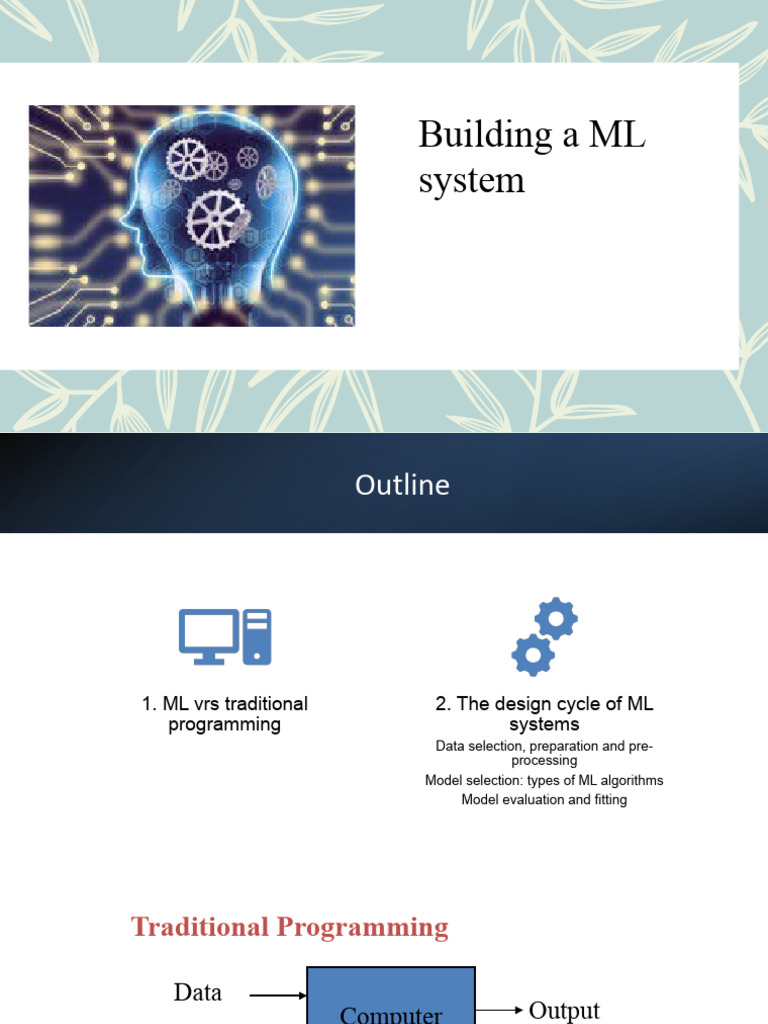 Building A ML System | PDF | Machine Learning | Statistical Classification
