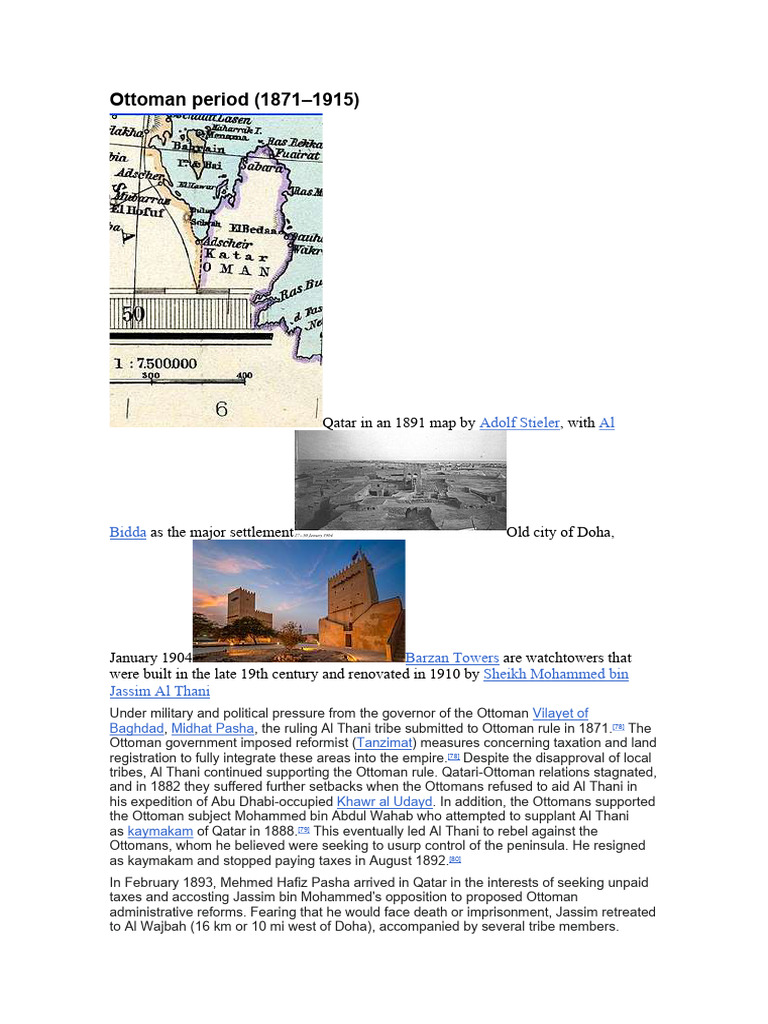 QATAR3 | Download Free PDF | Qatar | Ottoman Empire