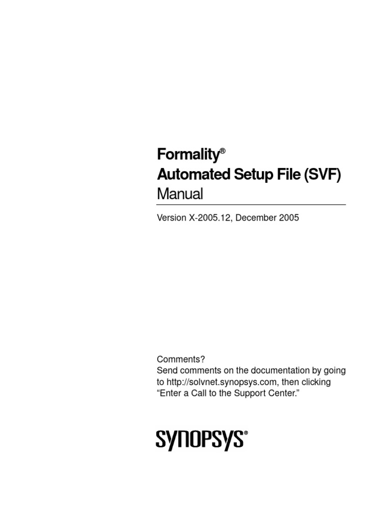 SVF User Guide | PDF | License | Computer File