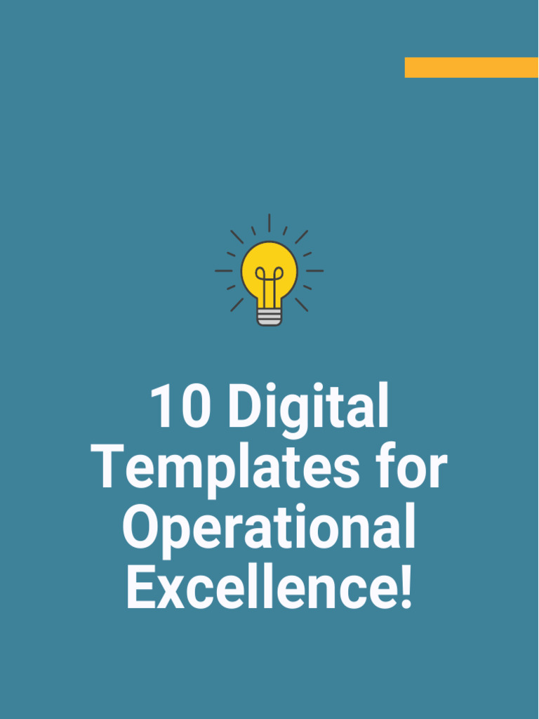 10 for Operational Excellence | PDF | Computing
