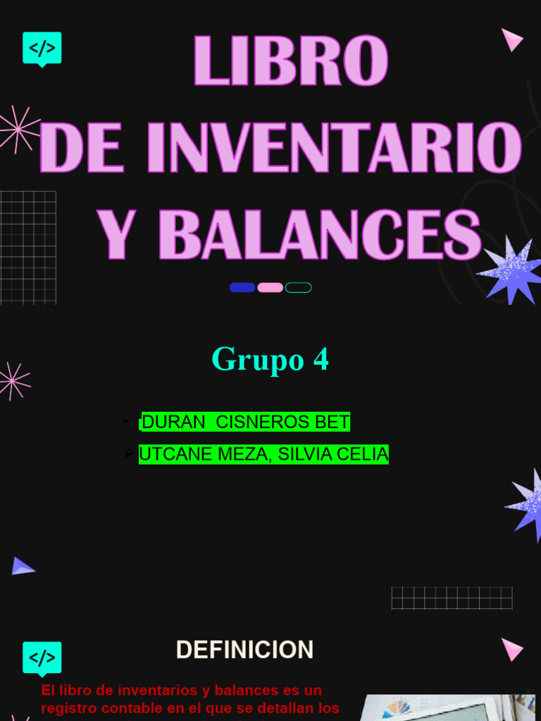 Libros de Inventarios y Balances | PDF | Contabilidad | Hoja de balance