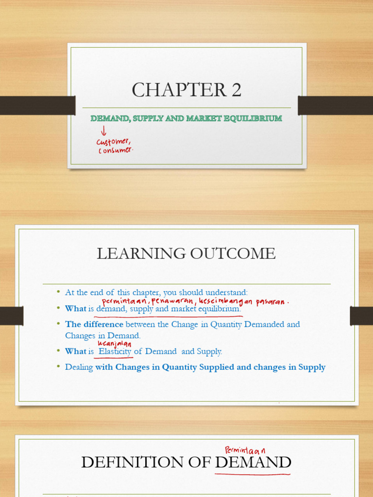 Basic Economic - CH2 | Download Free PDF | Demand | Price Elasticity Of Demand